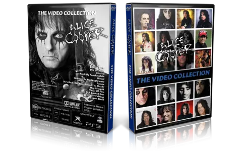 Alice Cooper Compilation DVD Video Collection Proshot Live Show Recording